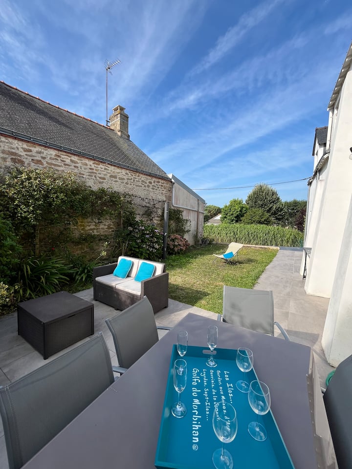 Spacieuse Maison, Mer, Sentiers, Golfe Du Morbihan - Larmor-Baden