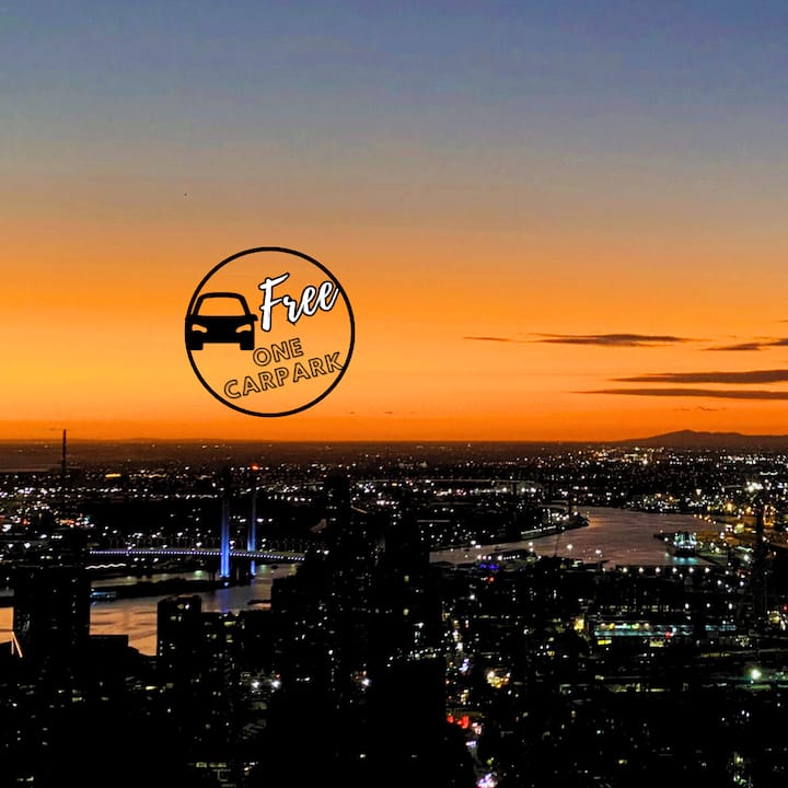 67f Luxe Sunset Melbcbd. 2br2ba. 6pax. Freecarpark - Melbourne
