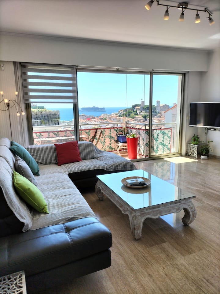 Bel Appartement Avec Vue Mer - Cannes