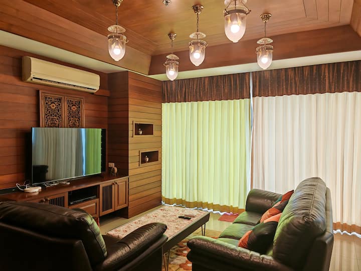 Thai Lanna Style Condo Sea View+jacuzzi - Pattaya City