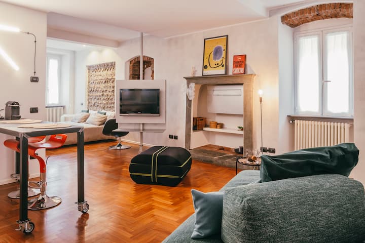 Monica' S House: Un Open-space In Un Borgo Antico - Bergamo