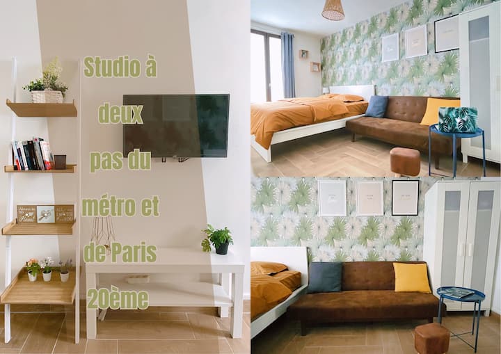 712 Studio à Deux Pas Du Métro Et De Paris 20ème - Bagnolet