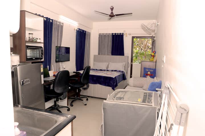 #001 Cozy 1rk-studio@ Aranha Shelters Kalyan Nagar - 邦加羅爾