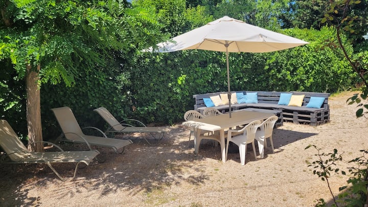 T3 , Terrasse, Jardin, Parking à 80 M De La Plage - Saint-Cyr-sur-Mer