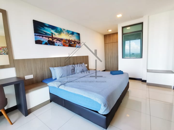 Pd D'wharf Smart Tv Premium Studio - (Up To 6 Pax) - 포트딕슨