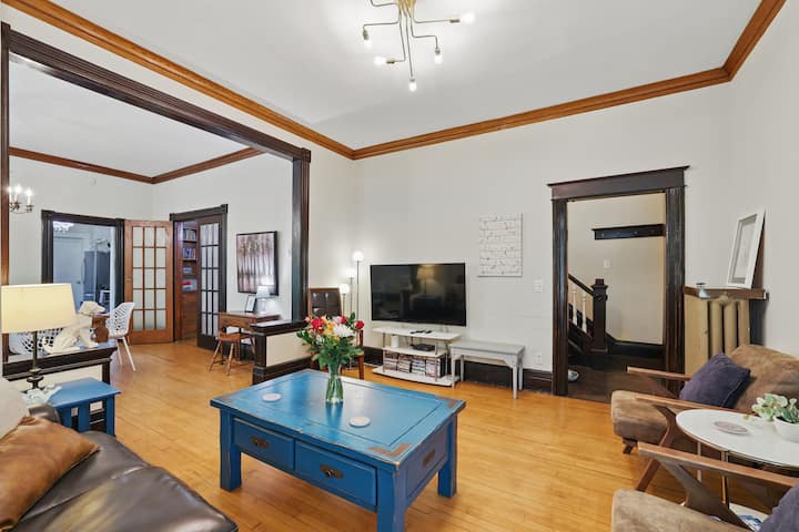 Historic St Paul Victorian Home•room For Everyone! - 우드베리