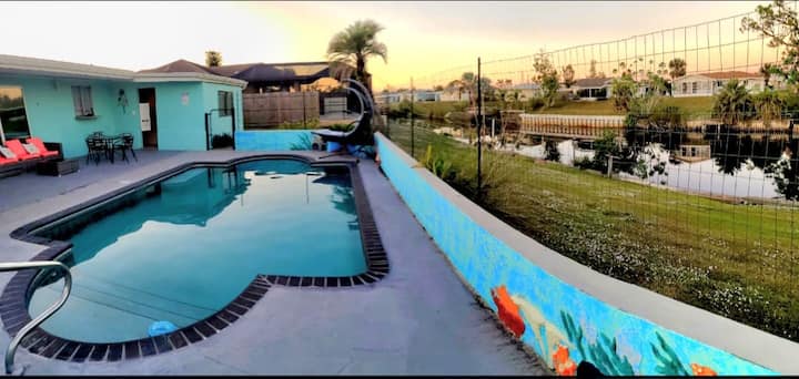 2br, Heated Pool On Canal Water Side - 노스 포트