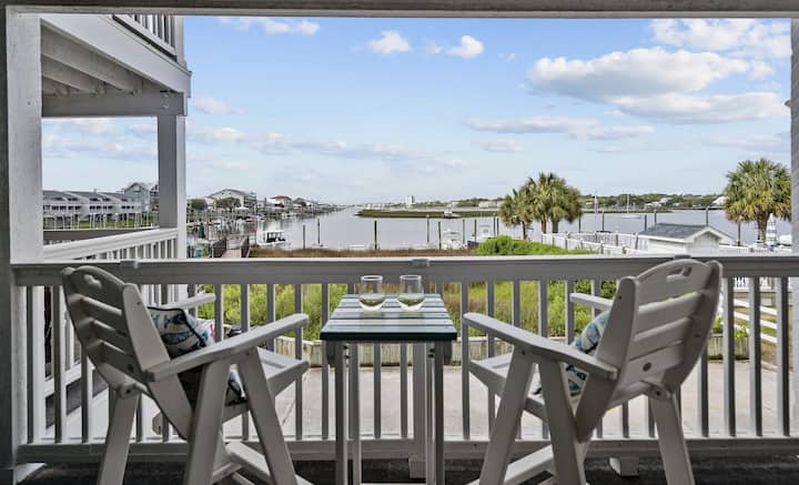 Upstream Retreat - 1bd/1ba Waterfront Condo - Carolina Beach