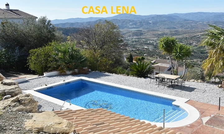 Villa Next To Nature Reserve, Private Salt Pool - Alcaucín