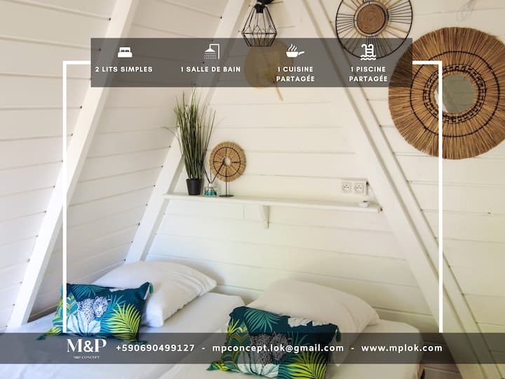 Tipi Glouglou - Domaine De Meilly - Marie-Galante