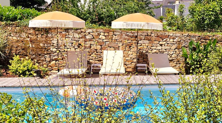 Maison Année 30 Avec Piscine Centre Ville Vannes - Vannes