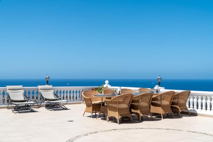 Unik Panoramautsikt Og Stor Solrik Terrasse - Îles Canaries