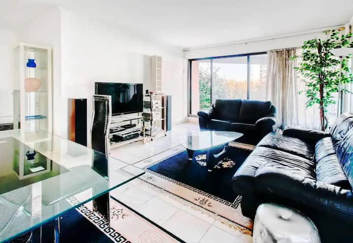 Grand Appartement De Charme, Jardin, Lac, Parking - Créteil