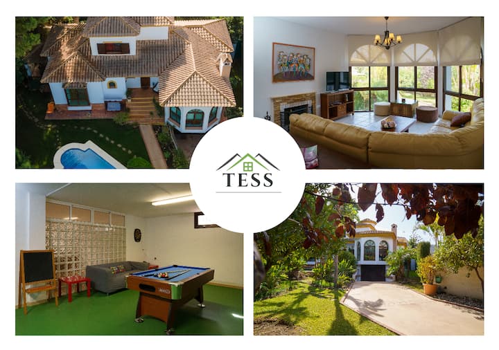 Casa Vacacional Para 12 Personas - Alhaurín de la Torre