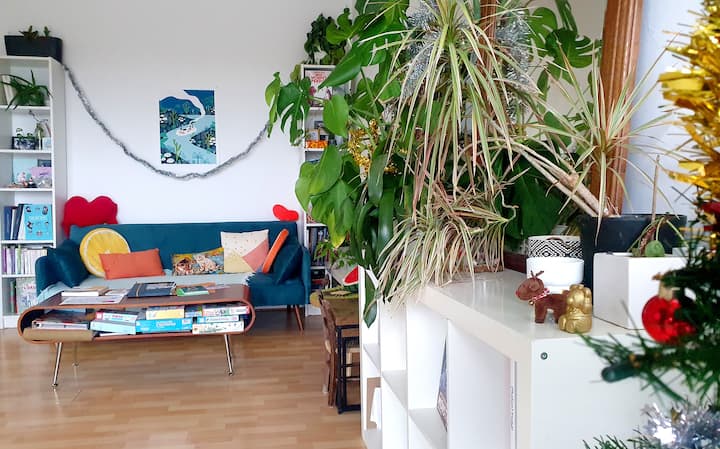 Appartement 72m2, 4 Pièces Cosy - Vue Sur La Loire - Gare de Nantes