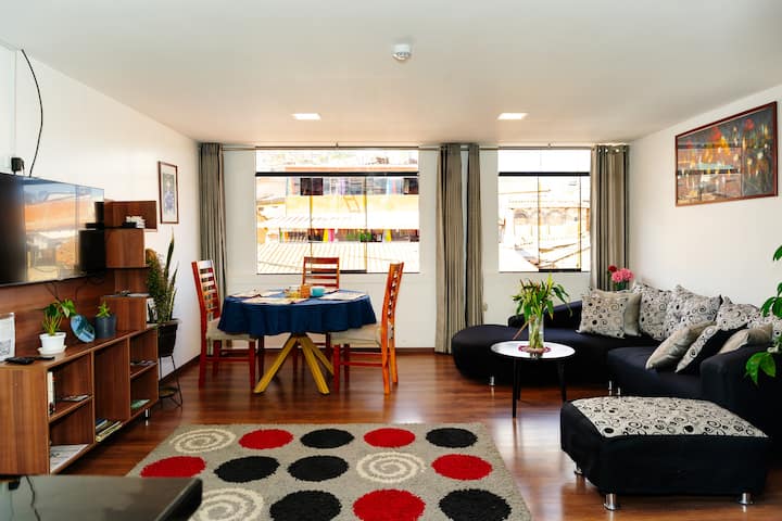 Departamento Moderno Y Acogedor En Tullumayu - Cusco