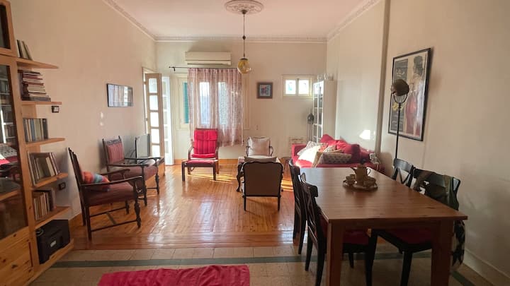 Artistic Apartment With A Terrace In Downtown - Cairo