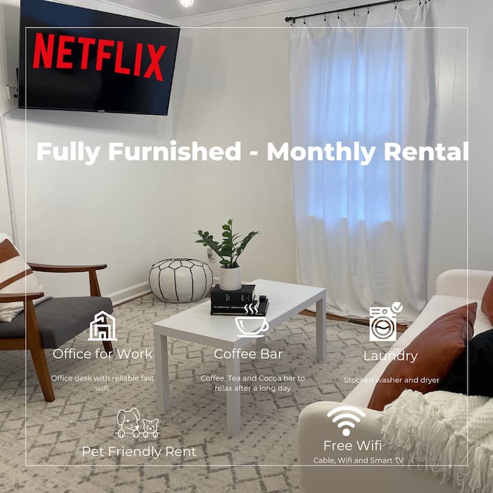 Pet Friendly, 30+ Night Stay - Johnson City, TN