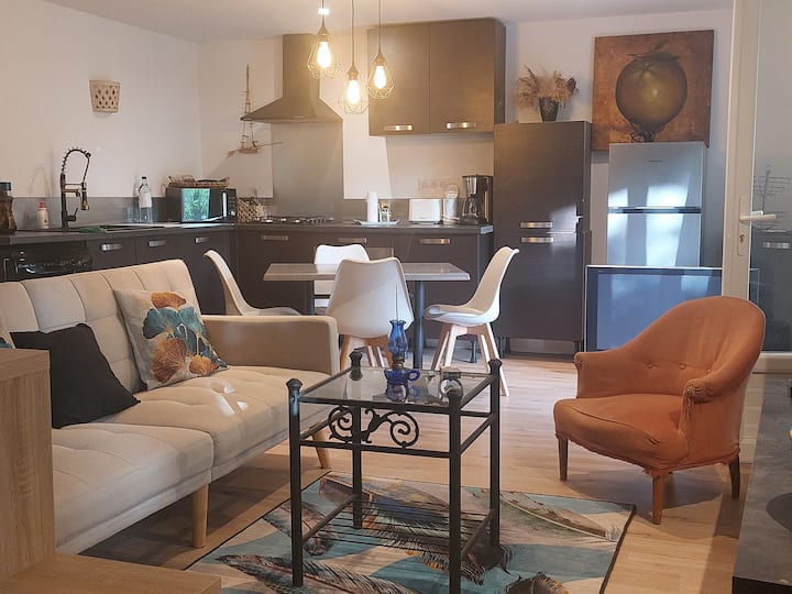 Jolie Bas De Villa Cosy à Conca  2
à 4 Personnes - Corsica del Sud