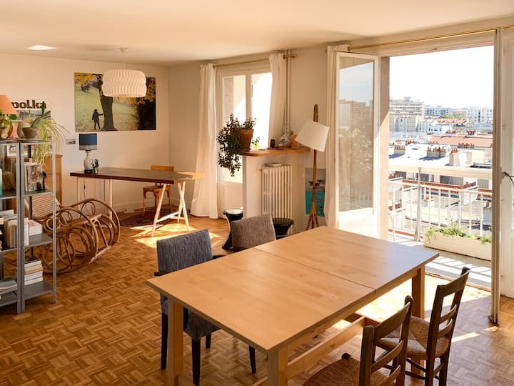 Paris 19, Un Air De Loft New-yorkais Avec Vues - Paris
