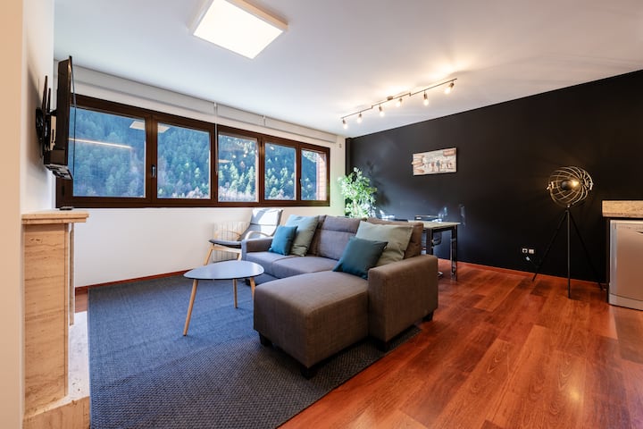 ¡Moderno Familiar En Arinsal! 4pax Parking Pn - Andorra la Vieja