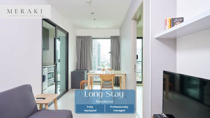 5mins Walk To Bts Thonglor; 1 Bed Fully Furnished - Bangkok