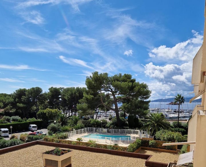 2 Pièces Vue Mer Ultra Confort Face à La Marina - French Riviera