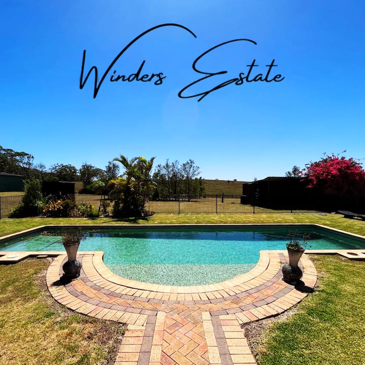 5 Acres,5 Bdr,hunter Valley Vineyards W/ Pool - Lochinvar