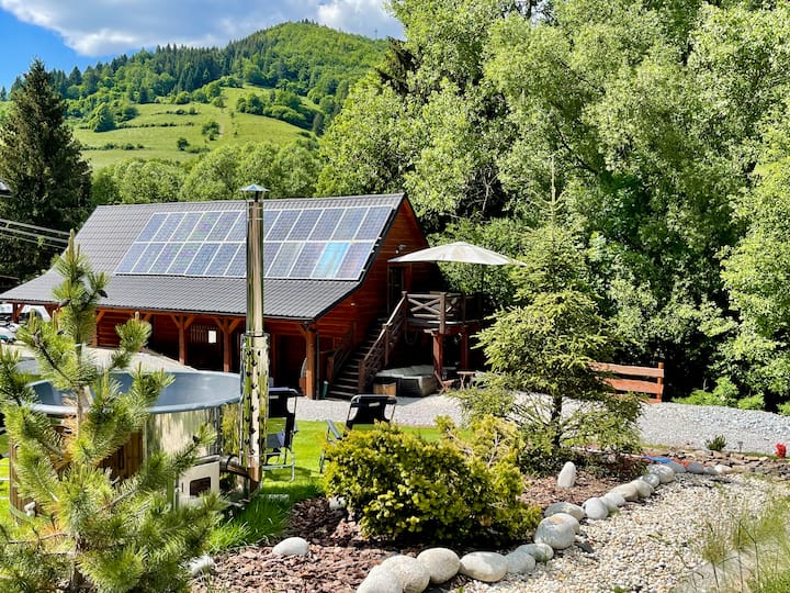 Jánošíkův Pramen - Privátní Horská Wellness Chata - 