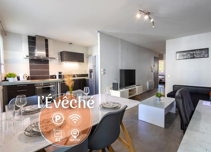 L'évêché | T3 Spacieux & Traversant En Hypercentre - Castres