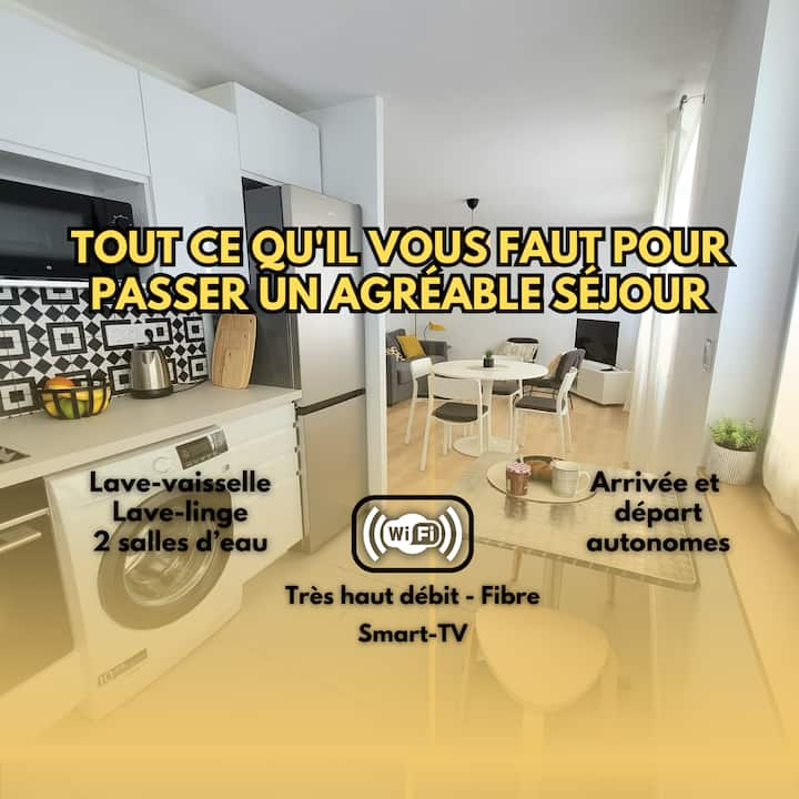 Le Gouedic - T3 Lumineux Et Confortable - Saint-Brieuc