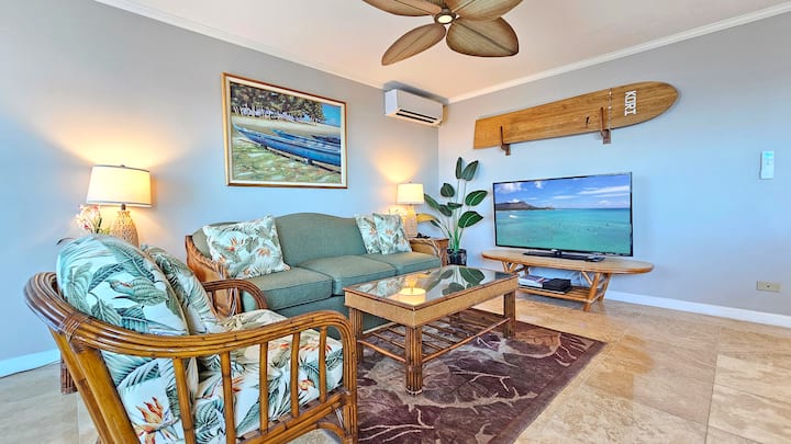 Luana 1506 King Bed Condo—gym, Pool, Bbq Sleeps 4 - Honolulu