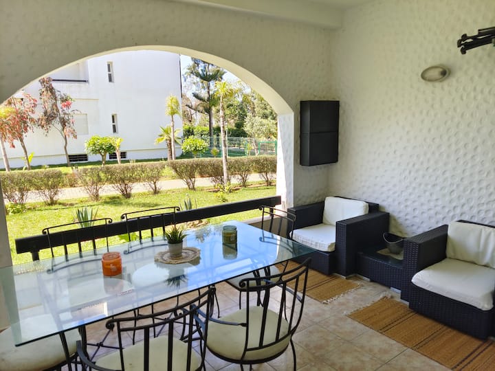 Appartement Cosy 7 Piscines/aquaparc/wifi/tennis - Asilah