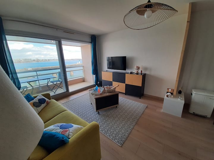 Studio Cosy Avec Vue Imprenable Sur La Mer - Les Sables-d'Olonne