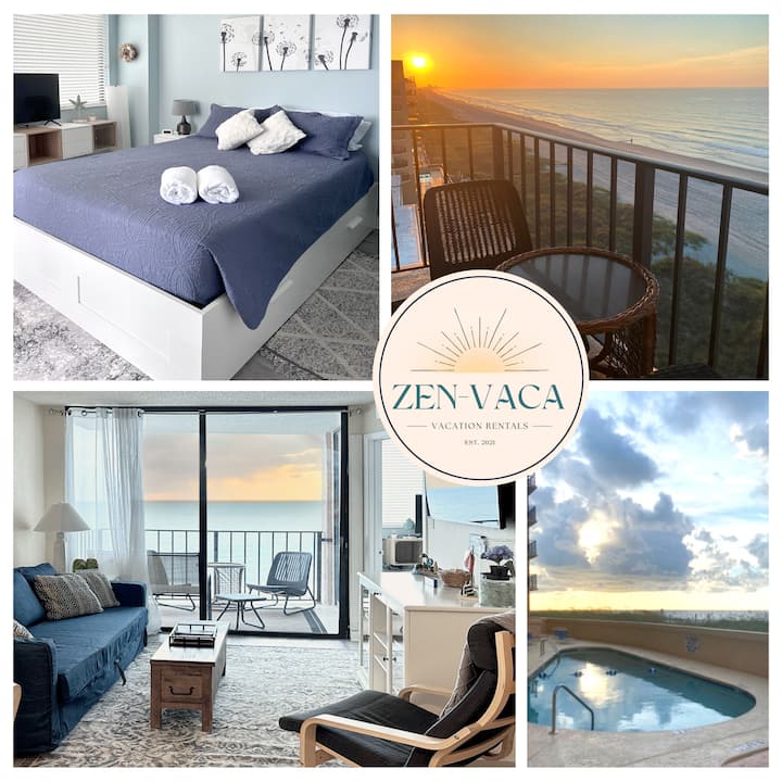 Carolina Cozy: Bright Oceanfront 2b/2ba - North Myrtle Beach, SC