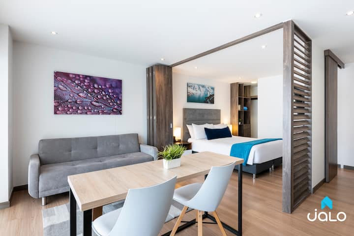 72hub By Jalo | Cozy Stay With W/d, Gym & Jacuzzi - Bogotá