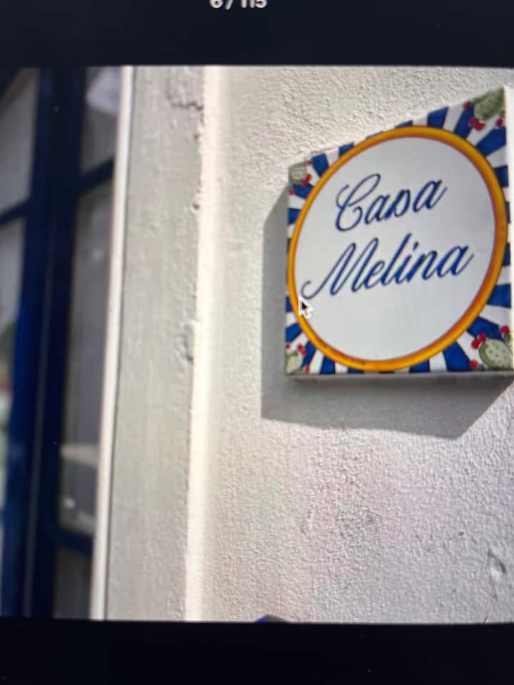Casa Melina: Casa Stile Siciliano Sul Lungomare - Giardini-Naxos