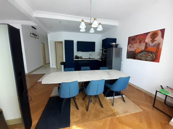 Appart Familial 110m2 Proche Plage 6 Pers+pkg - Antibes