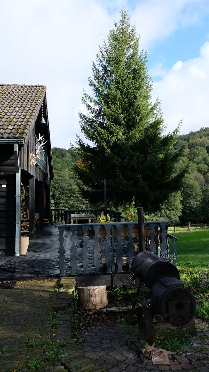 Westation: Our Cosy Chalet/ Ranch House In Nature - Ardennes