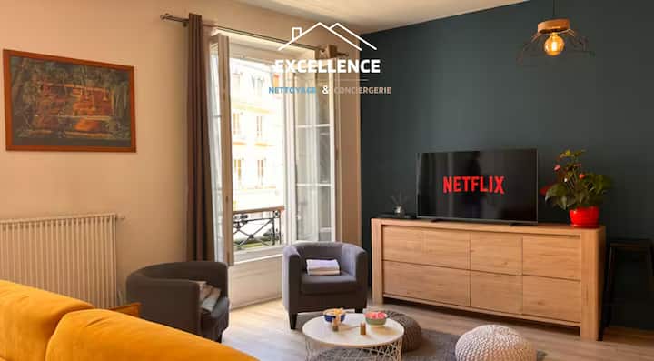 Chez Laurent | Mâcon Centre | Climatisé | 100 M² - Mâcon