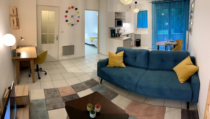 Appartement Meublé T2-proche Airbus-toulouse - Toulouse