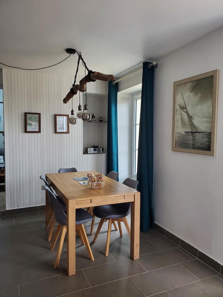 Appartement Duplex Sur Terrasse - La Plage à Pieds - Batz-sur-Mer