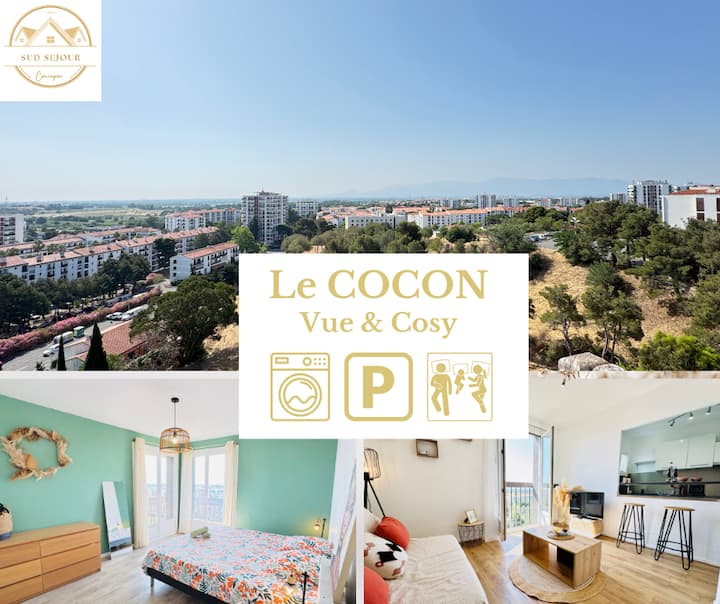 Le Cocon • Lit King Size• Proche Parc Des Sports - Cabestany
