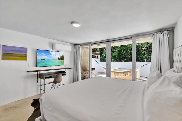 Viento Beach Lodge: Balcony King W/ Plunge Pool - Dorado
