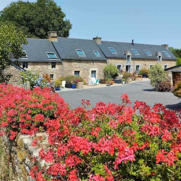 Longère 4 Pers Morbihan Près Auray Calme Assuré. - Languidic