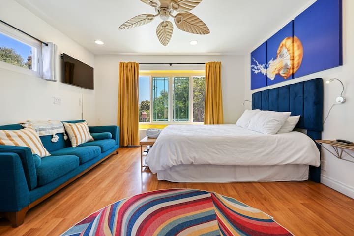 Bright Studio In Ocean Beach | Short Walk To Beach - San Diego