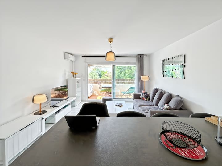 Appt Climatisé 5 Min à Pied Du Centre D'ile Rousse - L'Île-Rousse