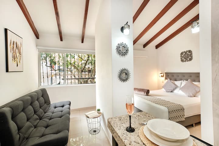 Precioso Apartaestudio 1 Hab Con Zona De Trabajo. - Cali