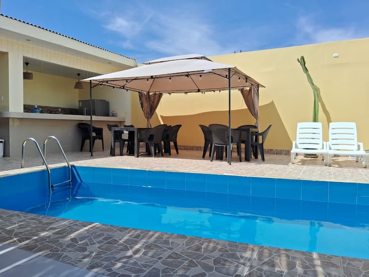 Paracas Te Espera | Piscina+cerca A La Playa+tours - Paracas