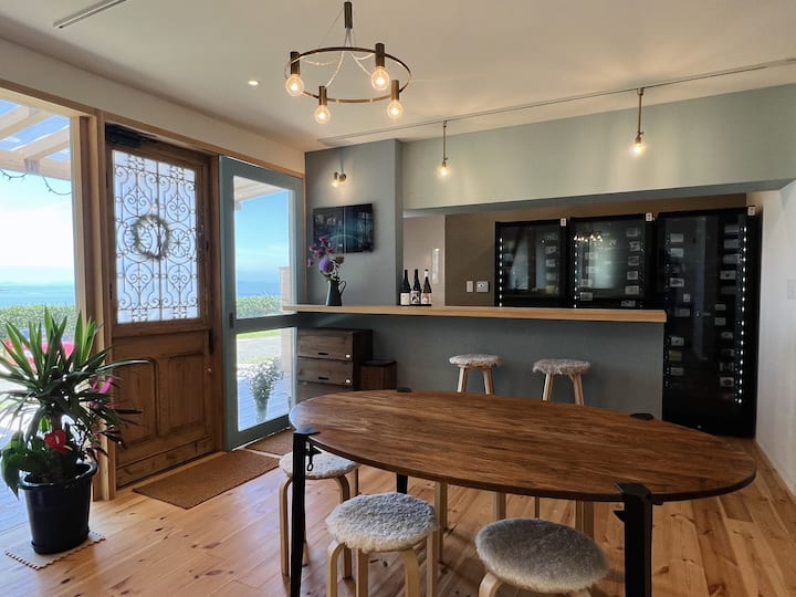 1日1組限定/下灘駅近く/海が目の前/ゲスト専用アウトドアリビング＆グランピングあり/連泊割あり - 오즈시